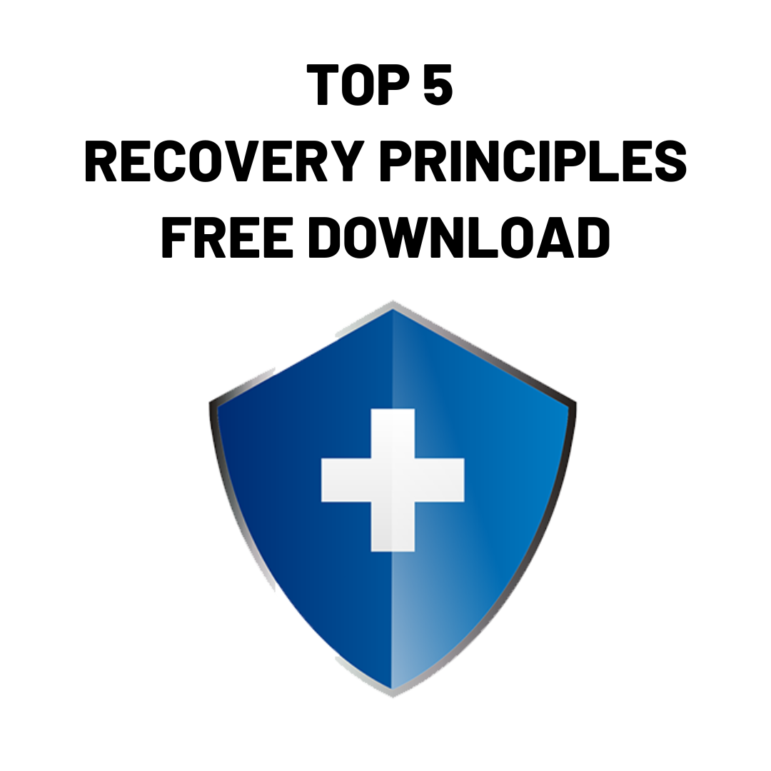 Recovery Principles Infographic – The Recovery Shop